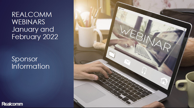 Webinars | Realcomm